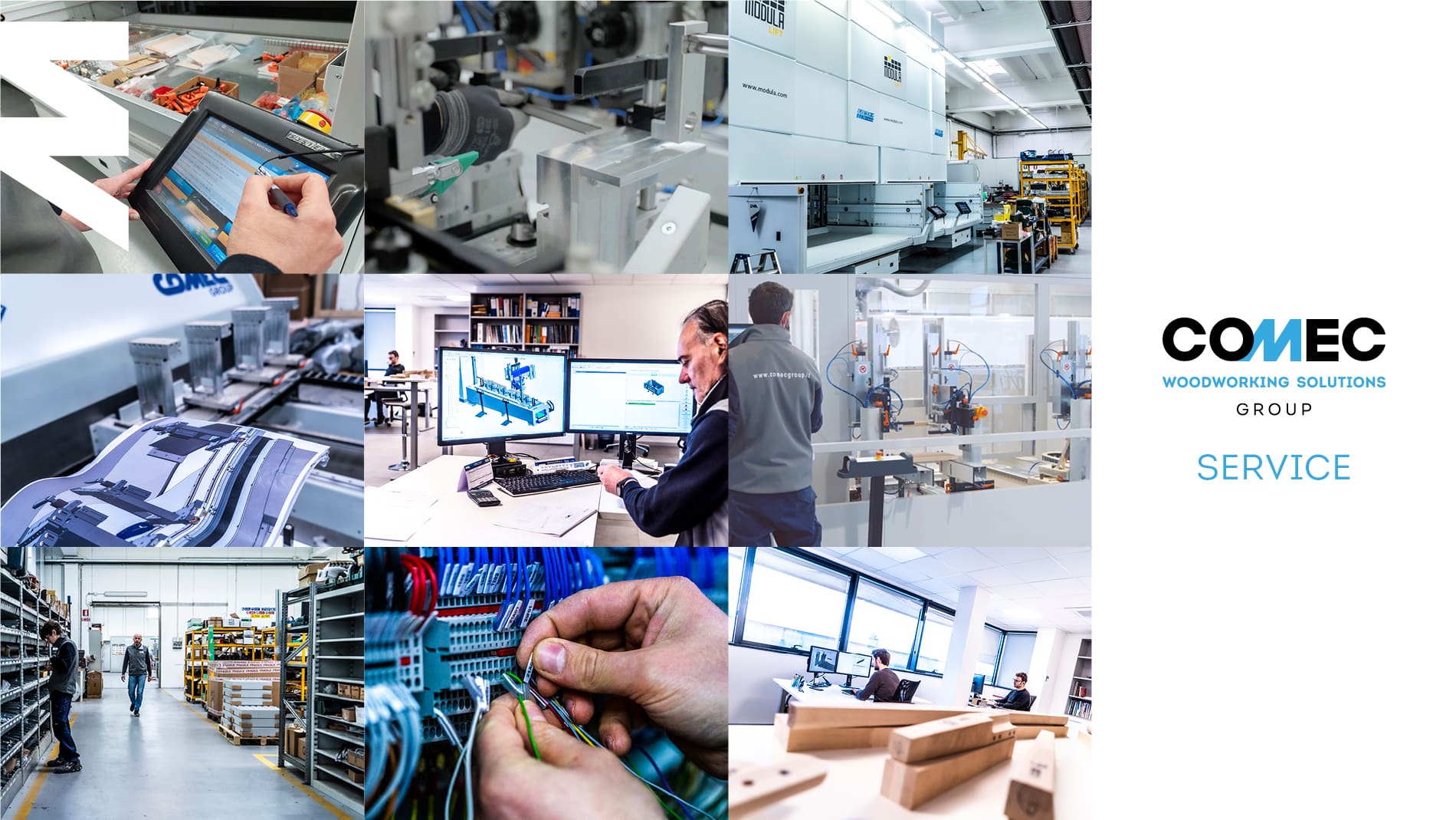 Service Comec Group: rapido, flessibile, efficace - Comec